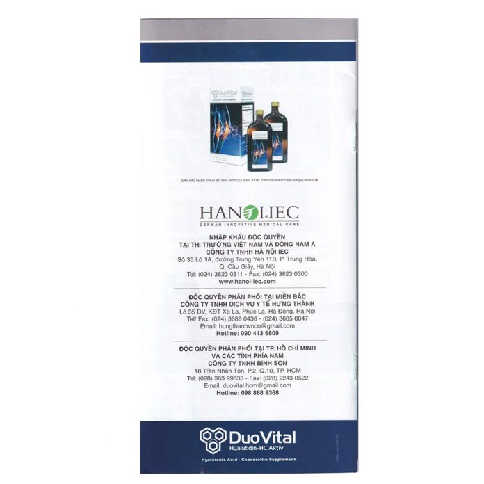 Thuốc DuoVital - Bước đột phá trong phòng ngừa và điều trị thoái hóa khớp